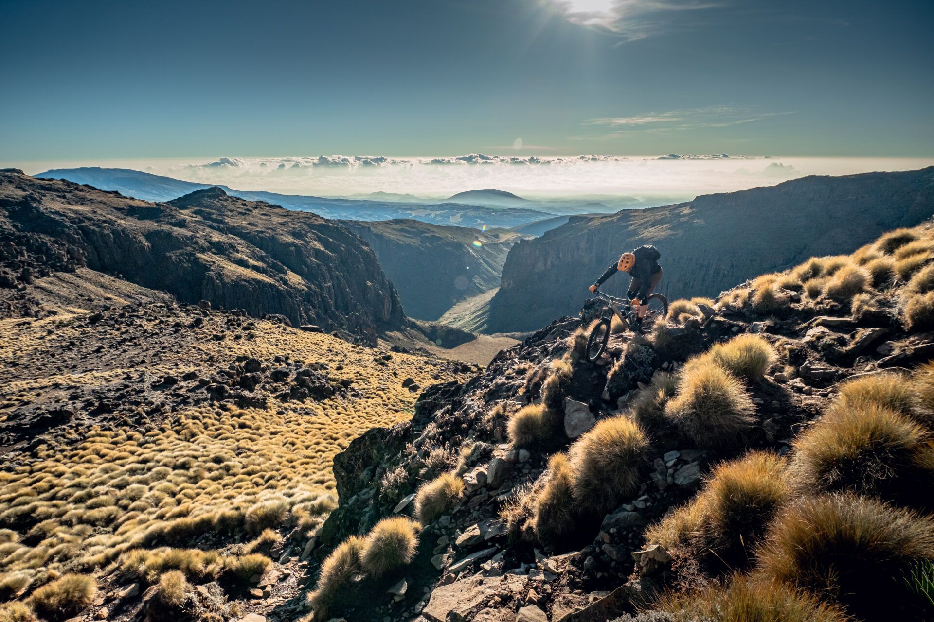 Cédric Tassan discovering Mount Kenya | MET Helmets