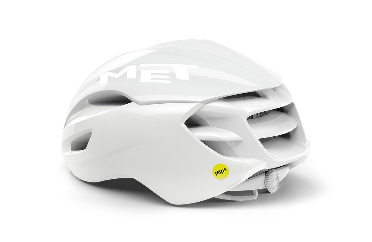 Manta Absolute White Aero Road Cycling Helmet | MET Helmets